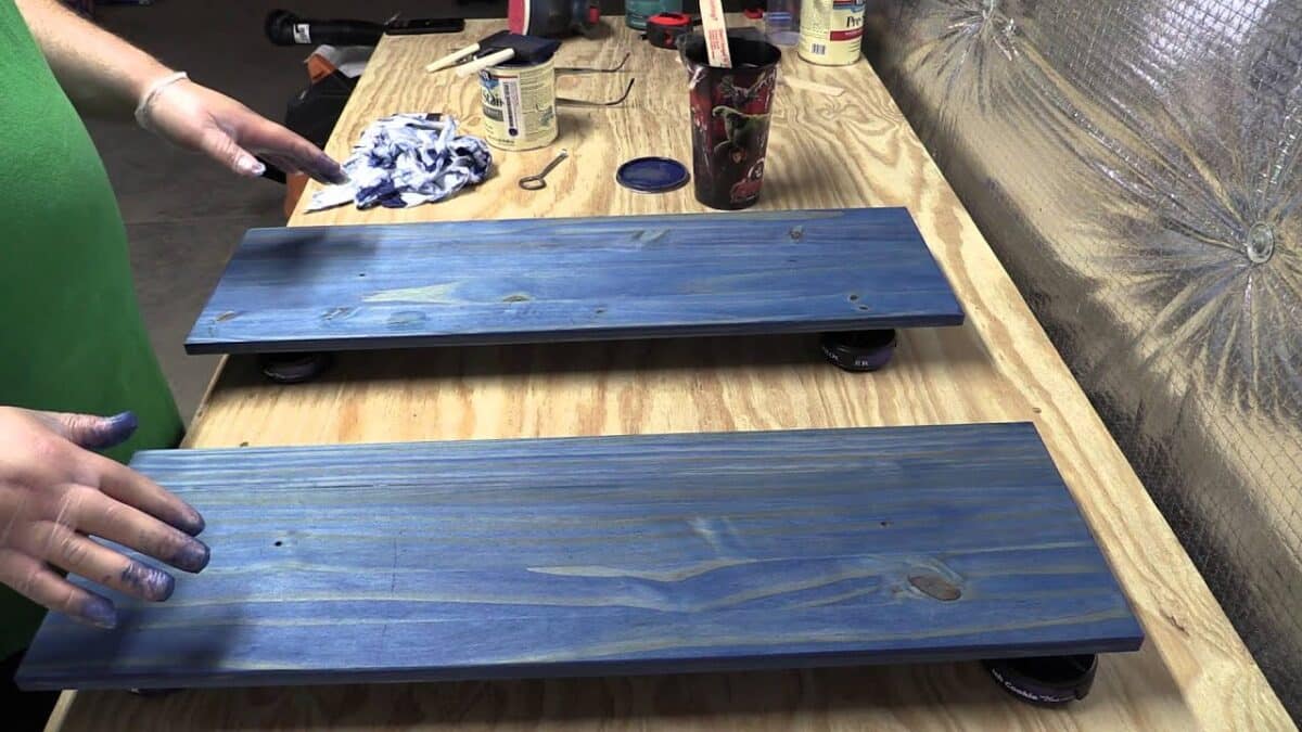 A Comprehensive Guide for The Best Blue Wood Stain Colors - Opple House