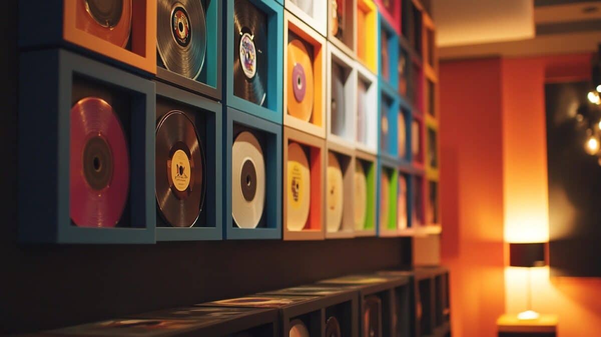 How to Creative Display CDs in Your Home Decor - Opple House