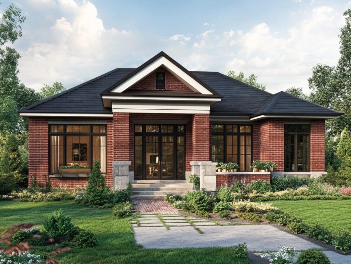 My Perfect Exterior Color Palette that Compliment Red Brick Walls ...