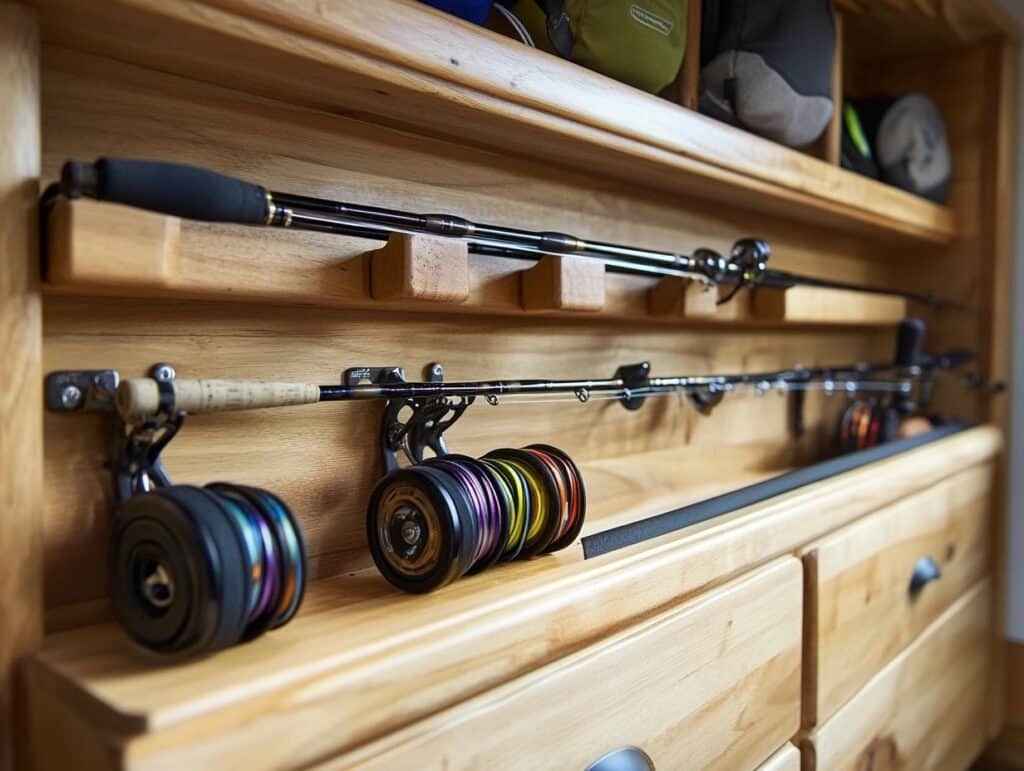 Budget-Friendly DIY Ideas for Storing Fishing Rods Safely - Opple House