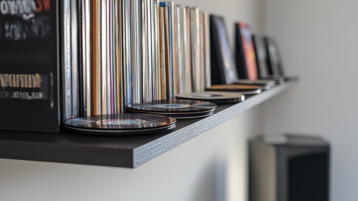 How to Creative Display CDs in Your Home Decor - Opple House