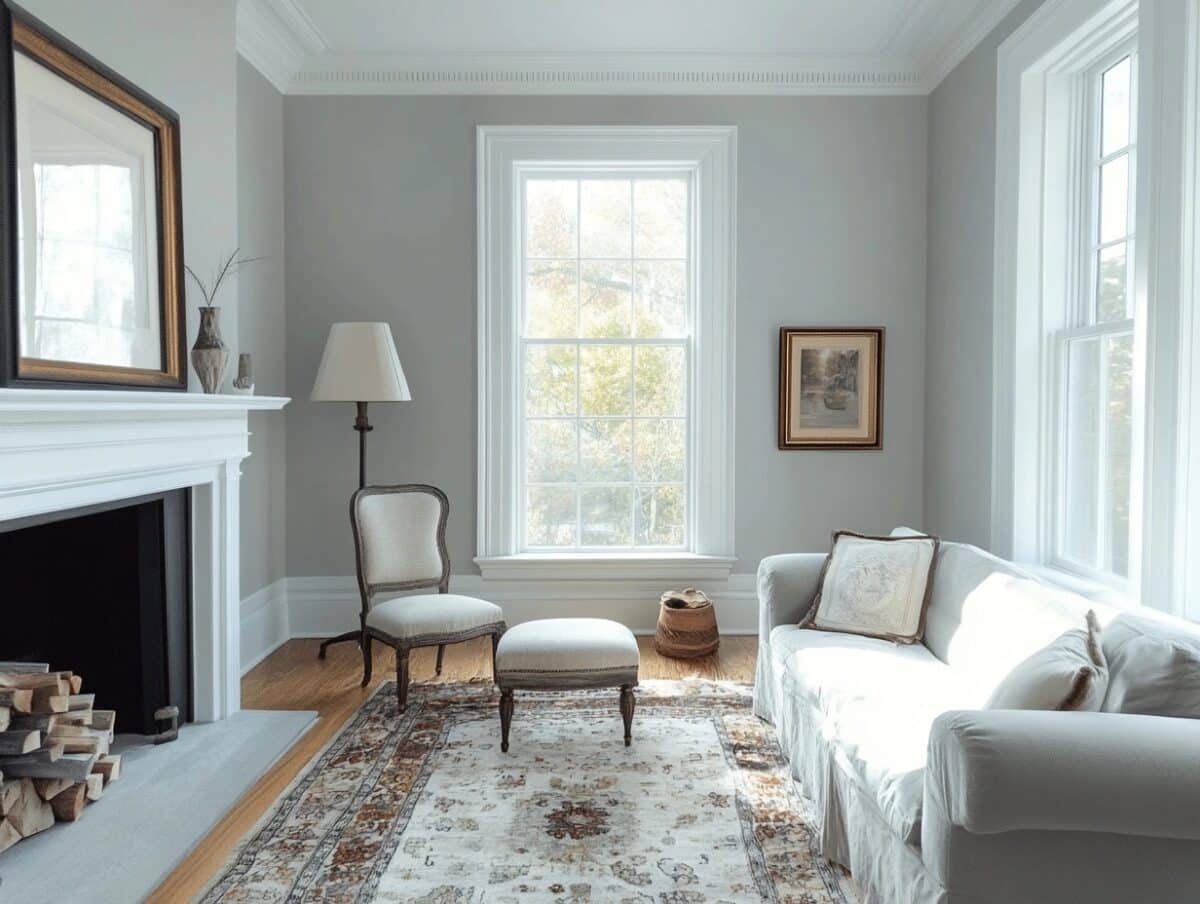 Gray Mist Benjamin Moore (OC-30): A Neutral for Every Room - Opple House