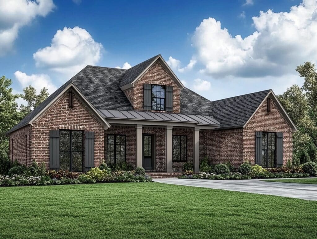 My Perfect Exterior Color Palette that Compliment Red Brick Walls ...