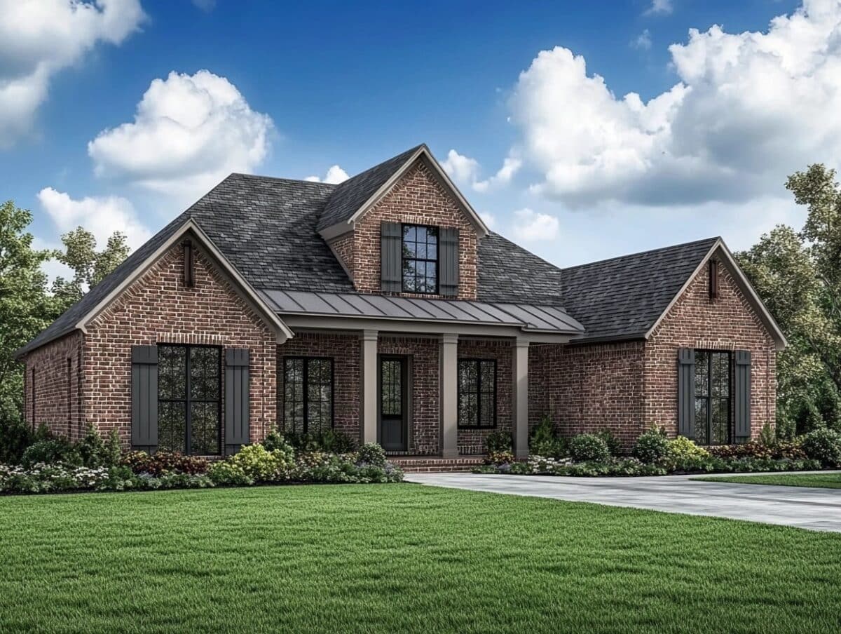 My Perfect Exterior Color Palette that Compliment Red Brick Walls ...