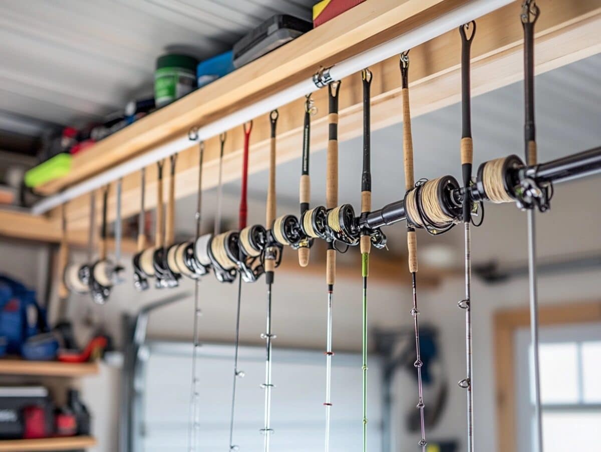 Budget-Friendly DIY Ideas for Storing Fishing Rods Safely - Opple House