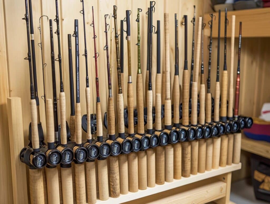 Budget-Friendly DIY Ideas for Storing Fishing Rods Safely - Opple House