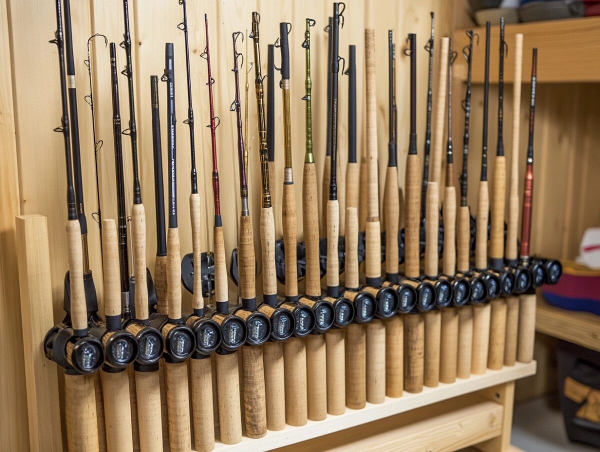 Budget-Friendly DIY Ideas for Storing Fishing Rods Safely - Opple House