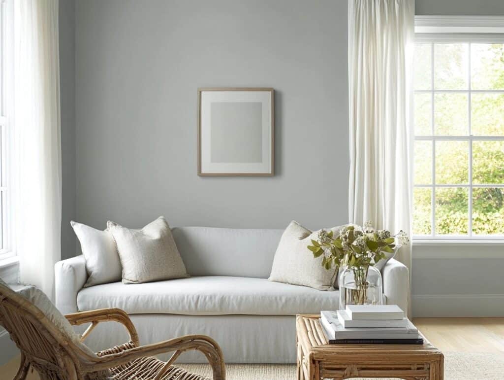Gray Mist Benjamin Moore (OC-30): A Neutral for Every Room - Opple House
