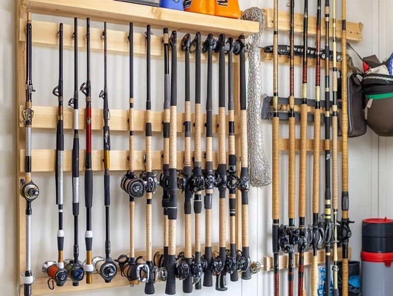 Budget-Friendly DIY Ideas for Storing Fishing Rods Safely - Opple House
