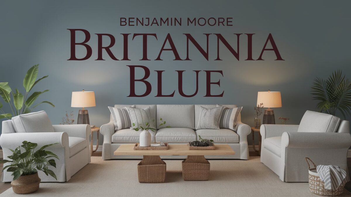 Transform Your Space with Benjamin Moore Britannia Blue - Opple House