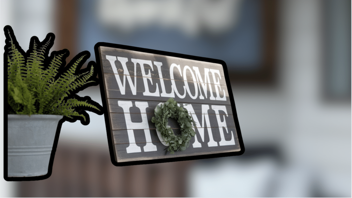 How to Create a Stunning DIY Porch Sign: Easy Instructions - Opple House