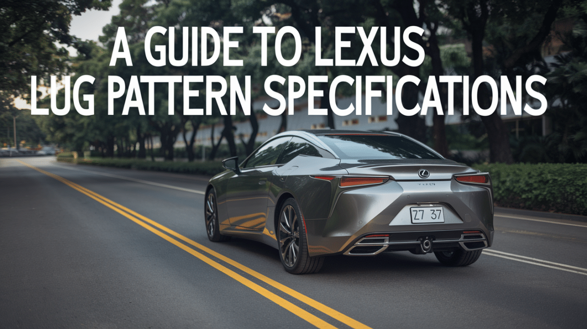 A Guide to Lexus Lug Pattern Specifications - Opple House
