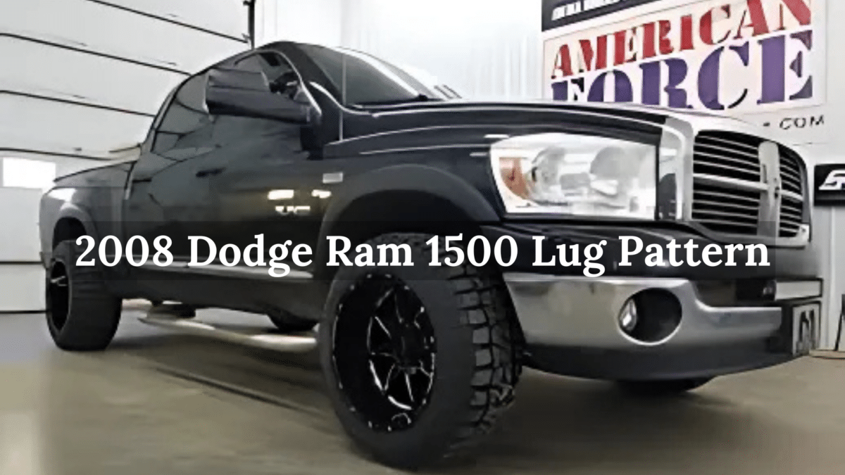 2008 Dodge Ram 1500 Lug Pattern Guide - Opple House