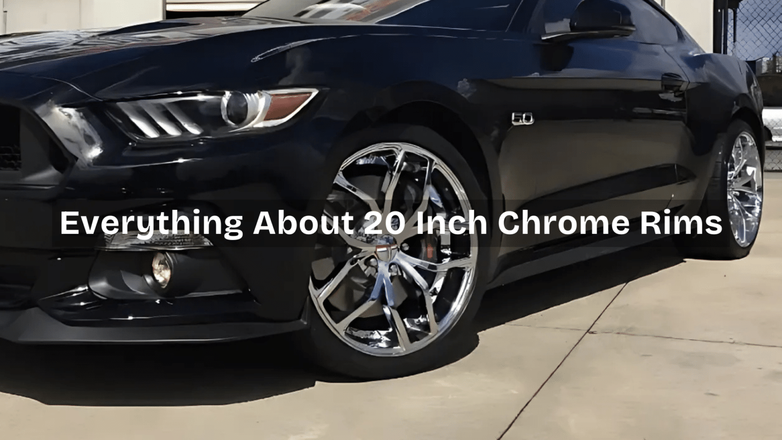Everything You Should Know About 20-Inch Chrome Rims - Opple House