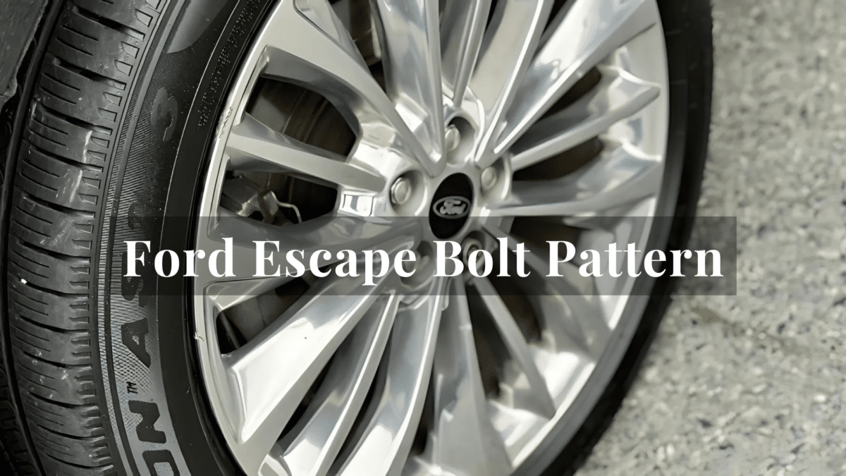 Ford Escape Bolt Pattern: A Complete Guide - Opple House