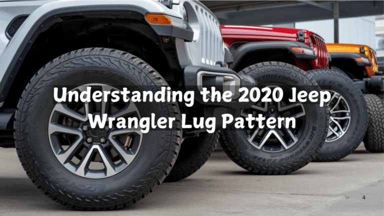 Understanding the 2020 Jeep Wrangler Lug Pattern - Opple House