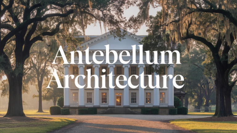15 Key Characteristics of Antebellum Architecture - Opple House