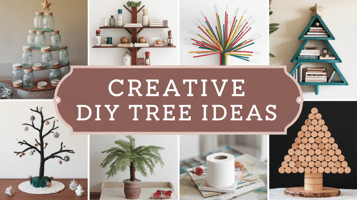 28 Creative DIY Tree Ideas for Every Home - Opple House