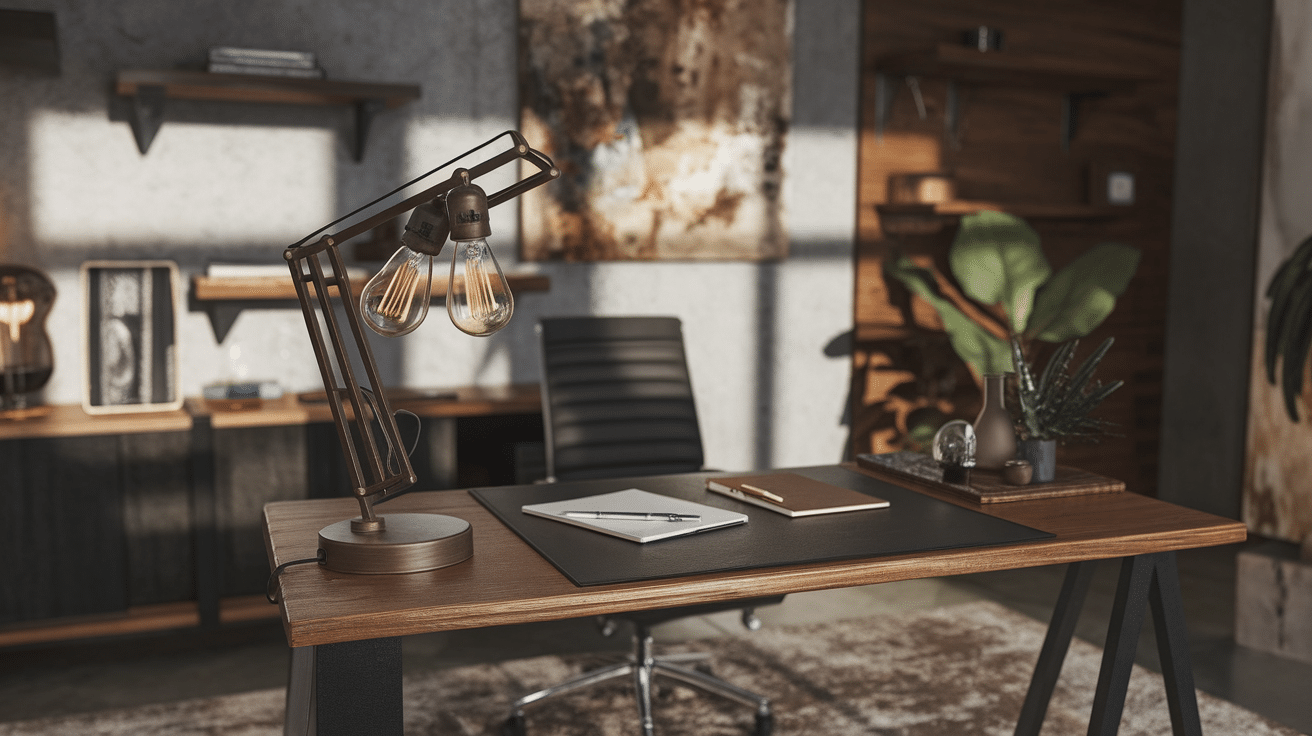 31 Masculine Office Ideas for Men to Create a Bold Space - Opple House