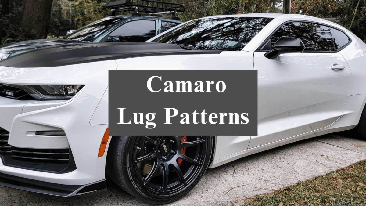 A Complete Guide to Camaro Lug Patterns - Opple House