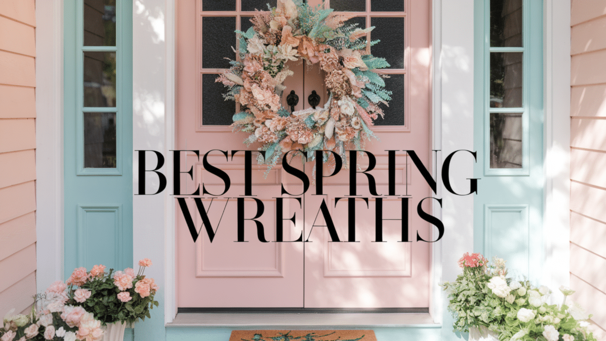37 Best Spring Wreaths to Welcome the Season - Opple House