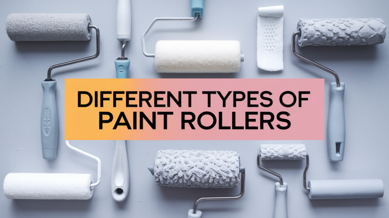 Different Types of Paint Rollers & How to Choose One - Opple House