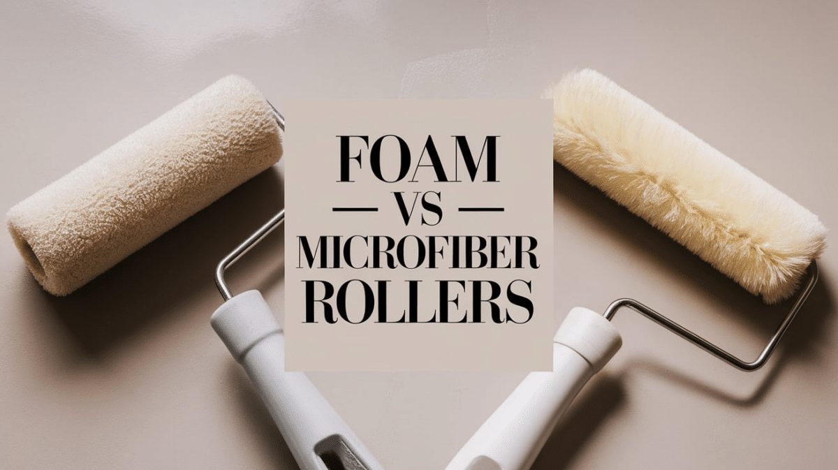 Foam vs Microfiber Rollers: Which Works Best for Cabinets? - Opple House