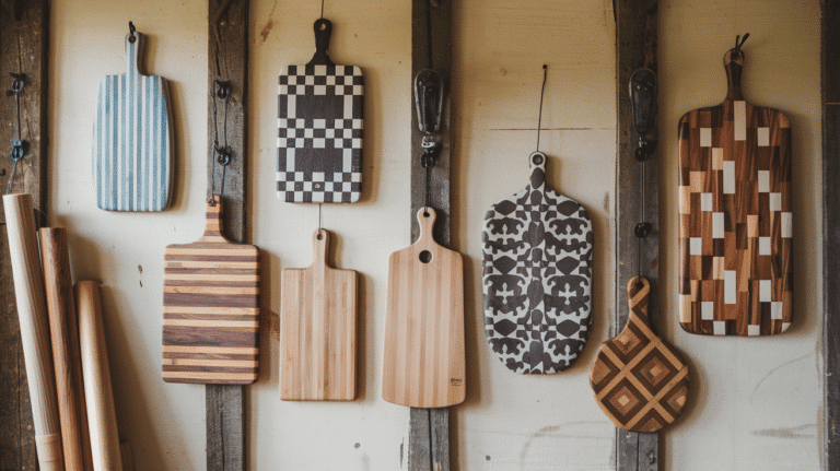 18 Irresistible Cutting Board Display Ideas for Your Home - Opple House