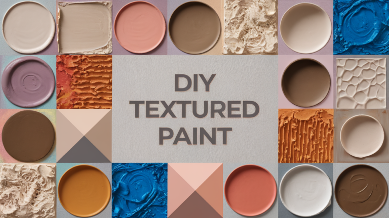 How Do You Make Textured Paint at Home? - Opple House