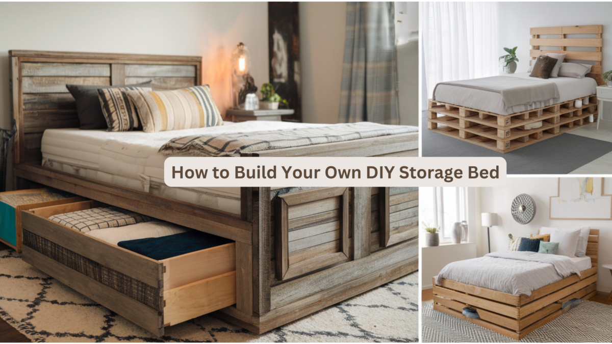 How to Build Your Own DIY Storage Bed? - Opple House