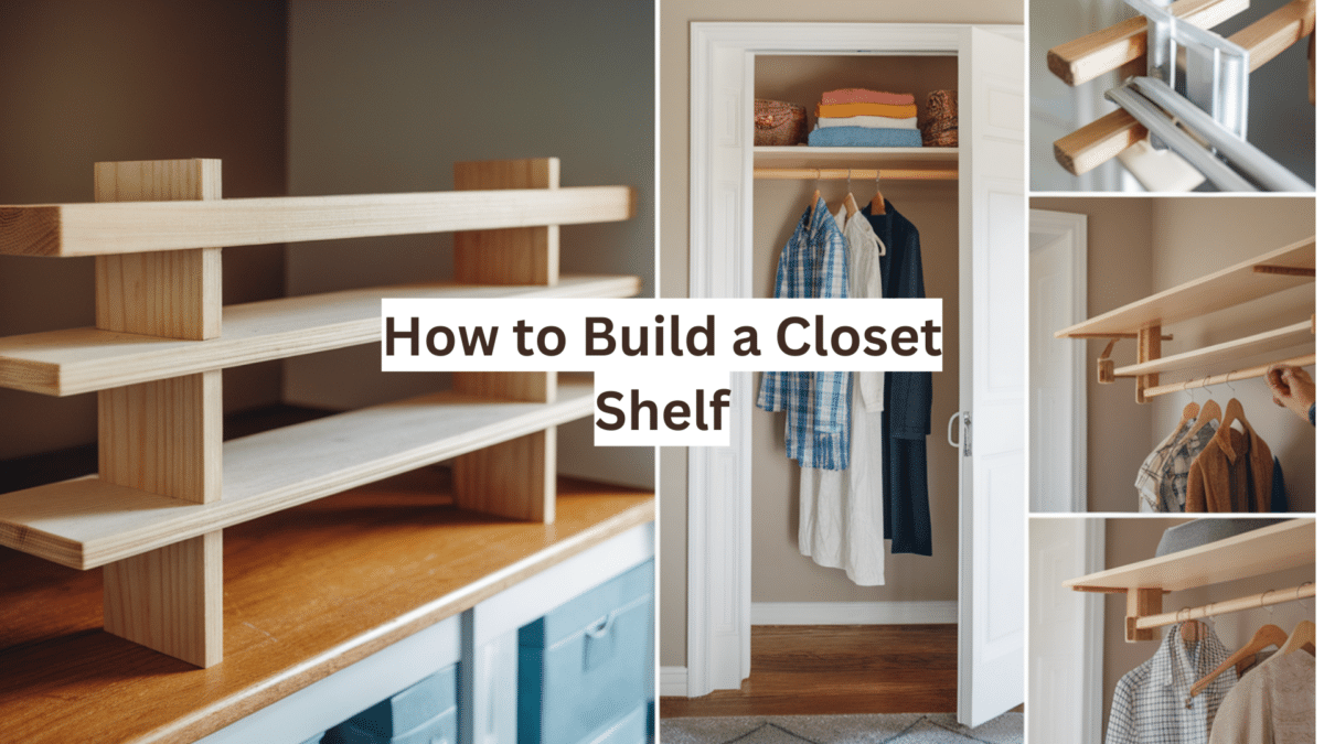 How to Build a Closet Shelf: Step-By-Step Guide - Opple House