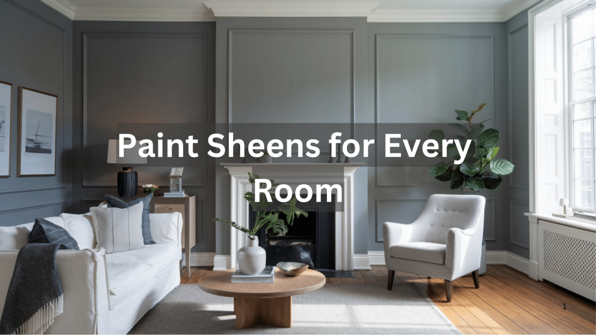 How to Select Paint Sheens for Every Room in Your Home? - Opple House