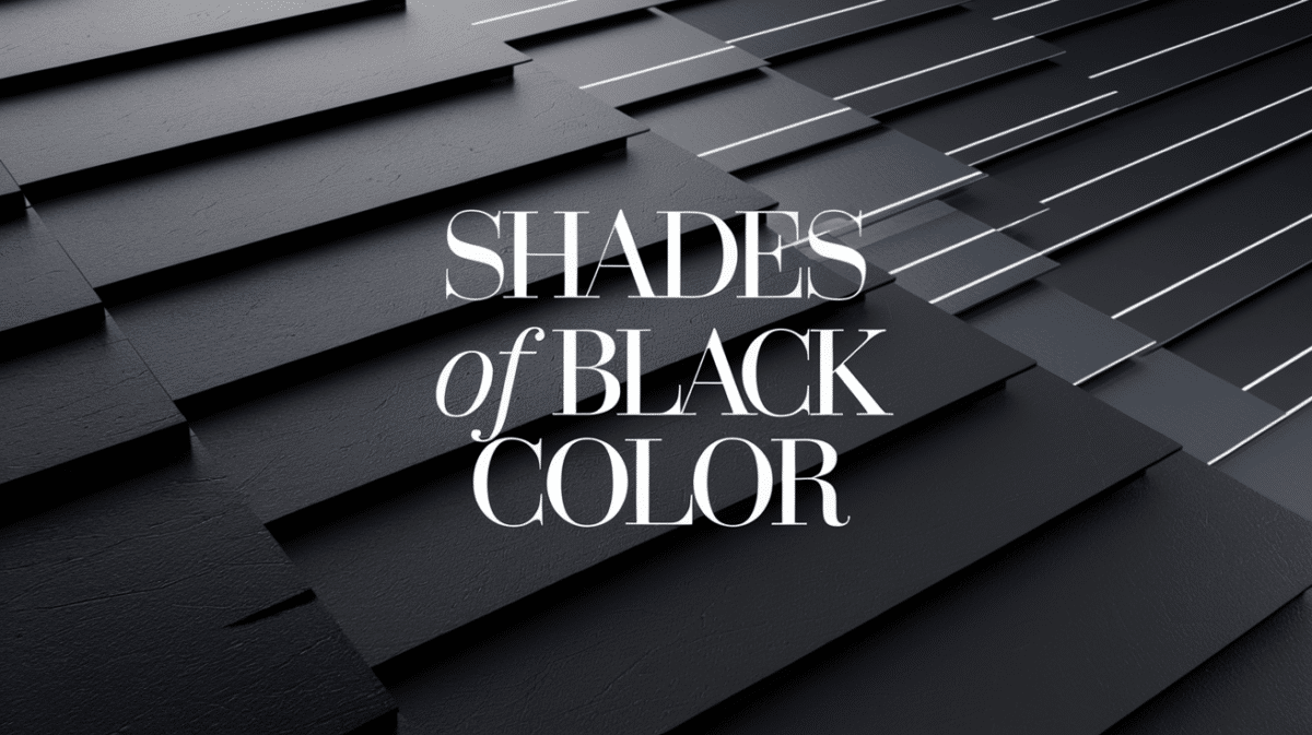 30 Shades of Black Color for Your Home and Fashion - Opple House