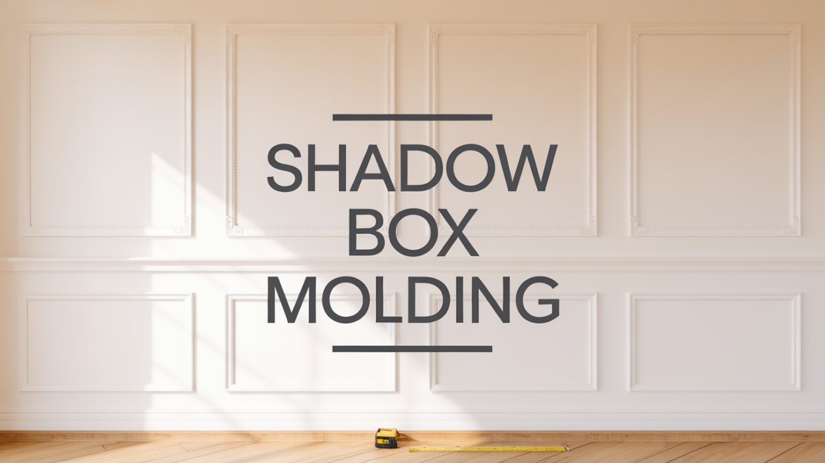 Shadow Box Molding: A Complete How-To Guide - Opple House