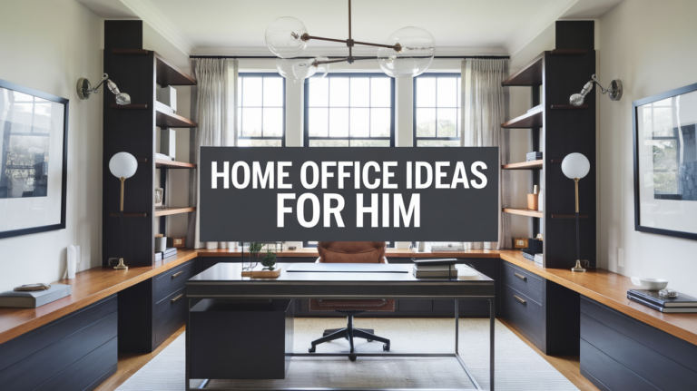 31 Stylish Home Office Ideas for Him - Opple House