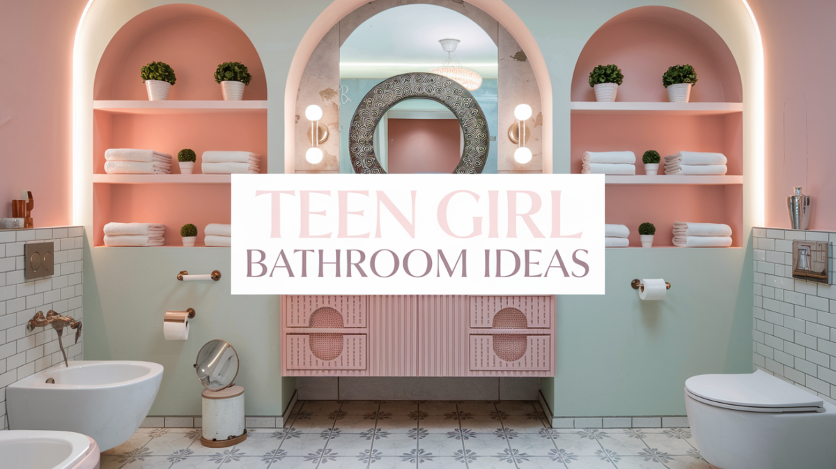 34 Stylish Teen Girl Bathroom Ideas You’ll Love - Opple House