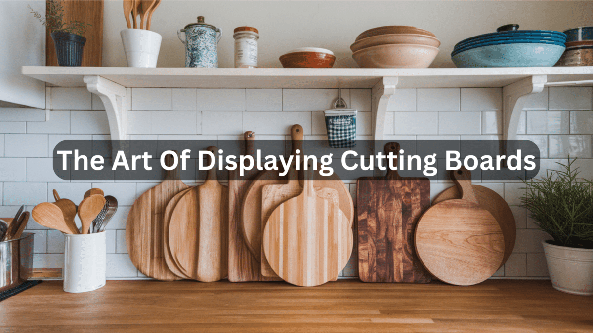The Art of Displaying Cutting Boards in Your Kitchen - Opple House