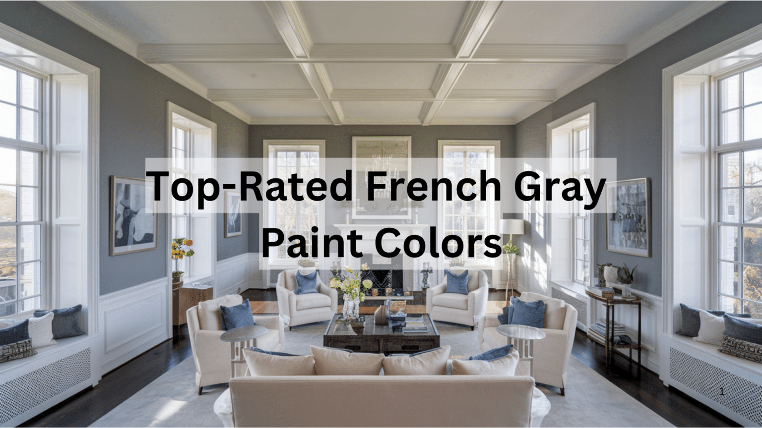 Top-Rated French Gray Paint Colors for Every Room - Opple House