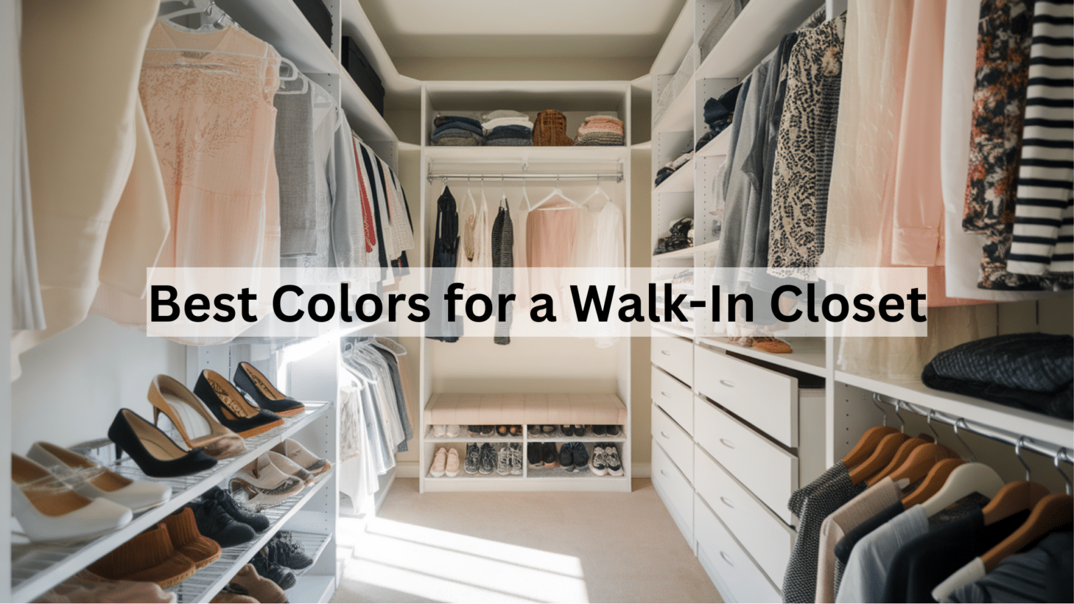 What Are the Best Colors for a Walk-In Closet? - Opple House