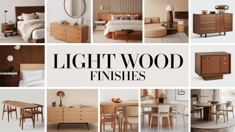 How to Choose and Style Light Wood Finishes? - Opple House