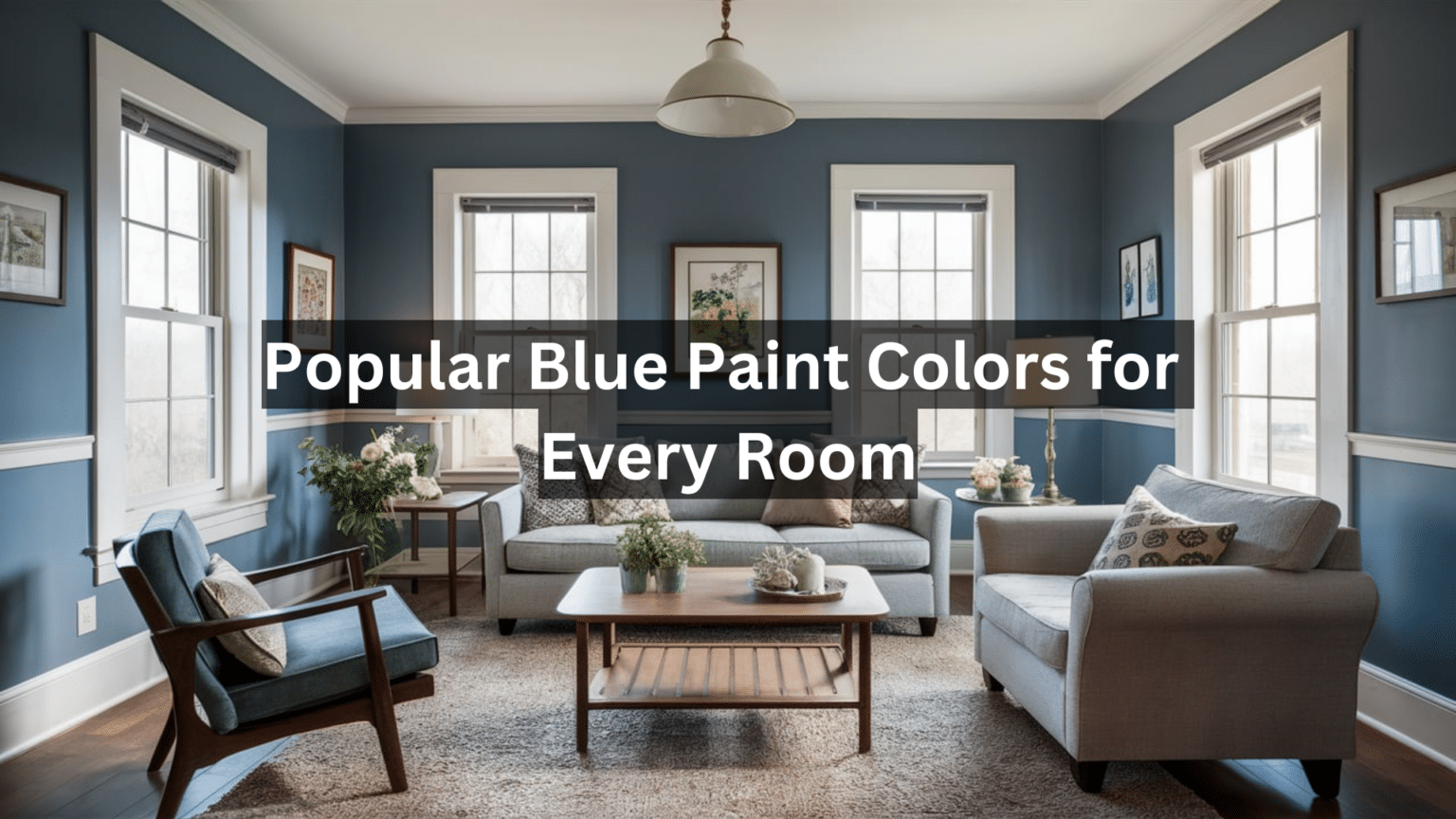 15 Popular Blue Paint Colors for Every Room - Opple House