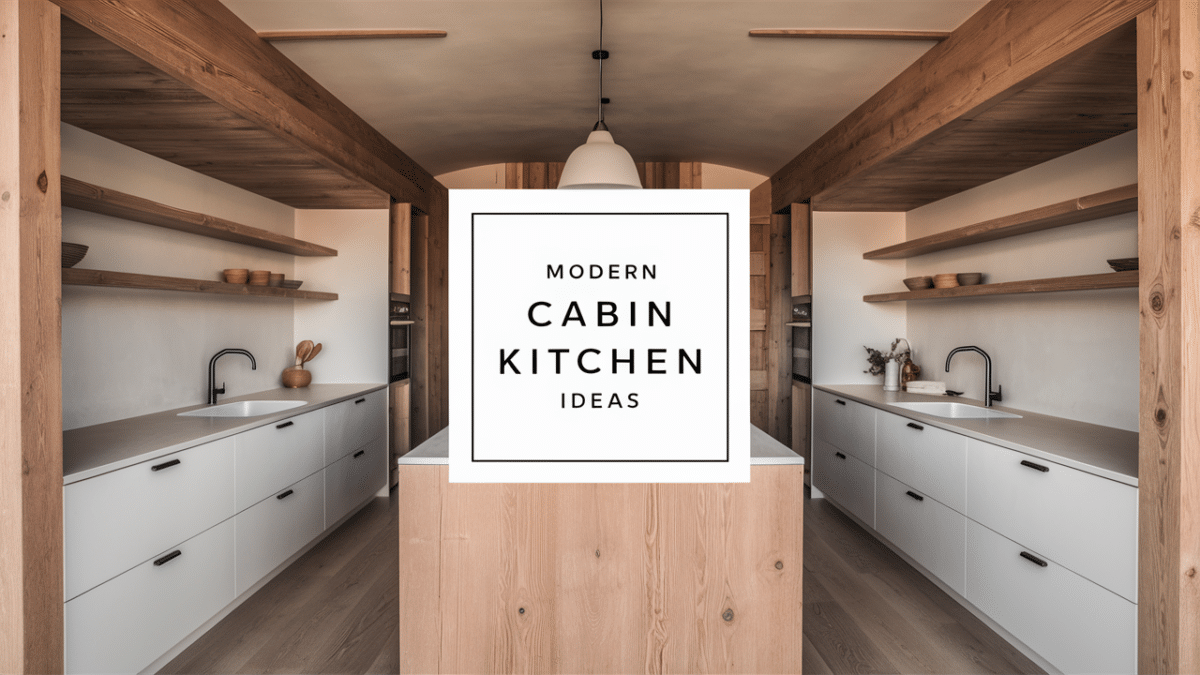19 Modern Cabin Kitchen Ideas You’ll Love - Opple House