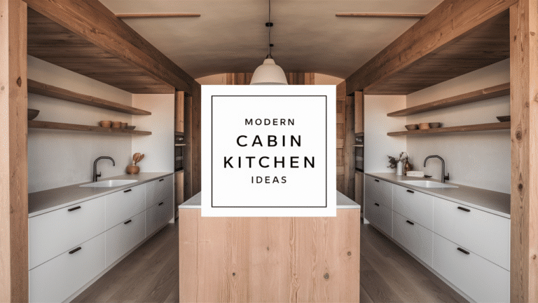 19 Modern Cabin Kitchen Ideas You’ll Love - Opple House