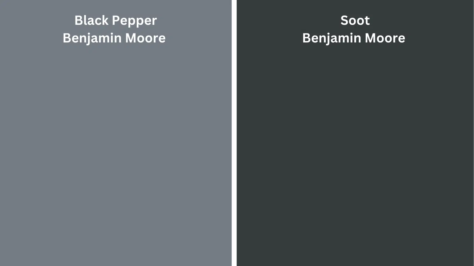 Benjamin Moore Black Pepper: A Soft Take on Dark Gray - Opple House