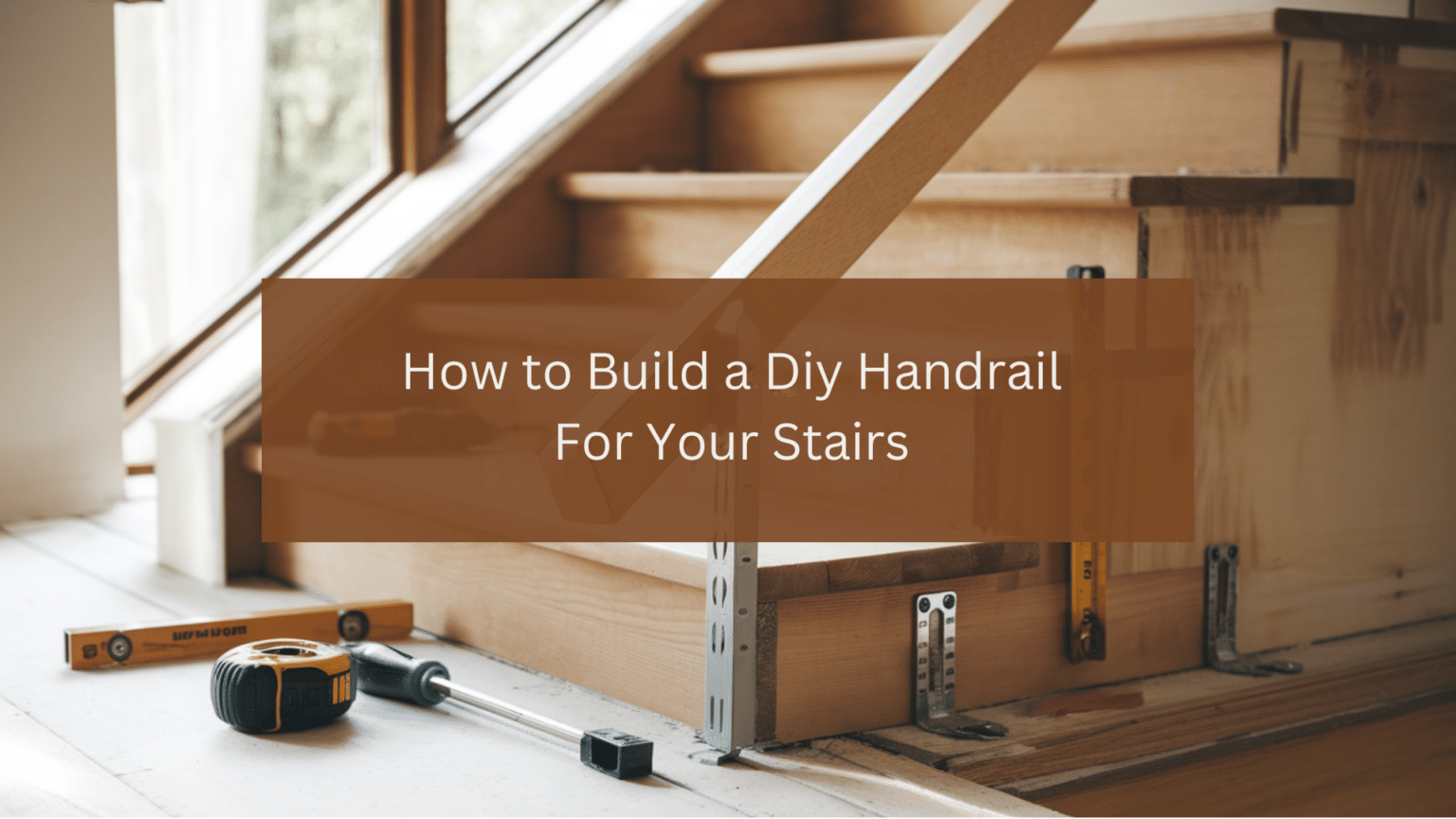 How to Build a DIY Handrail for Your Stairs? - Opple House