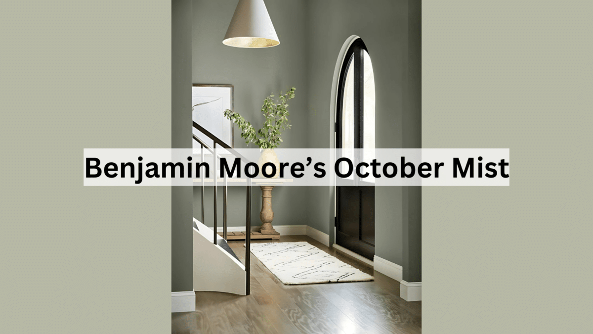Reviewing Benjamin Moore’s October Mist (1495) - Opple House