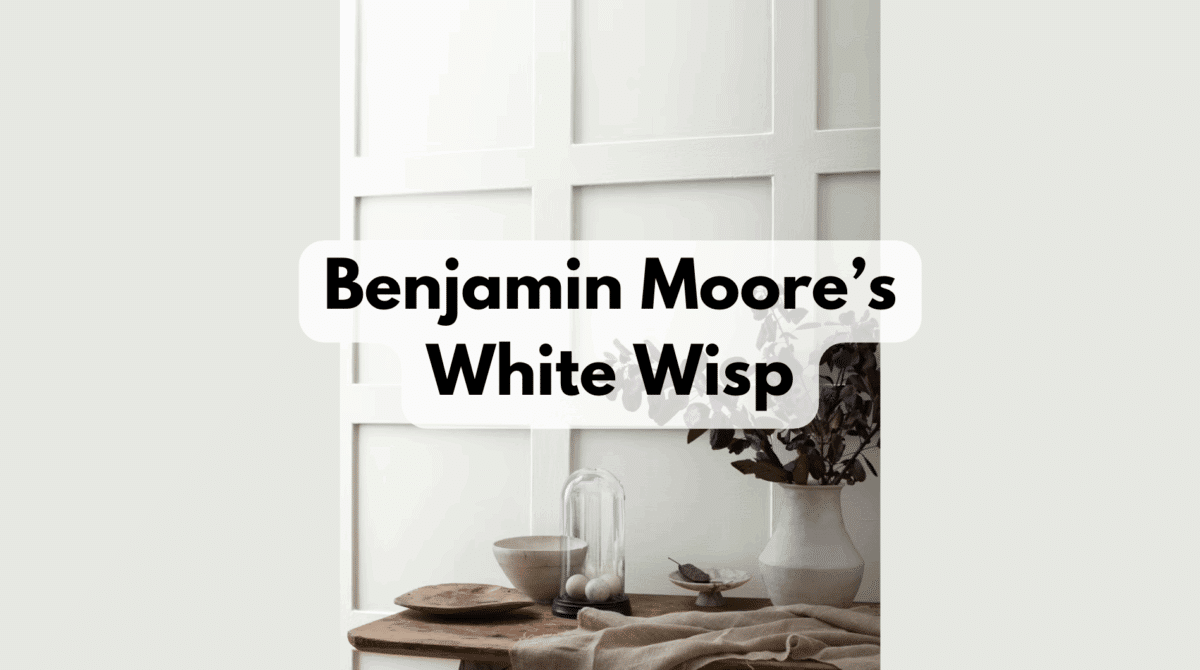 Reviewing Benjamin Moore's White Wisp (OC-54) - Opple House