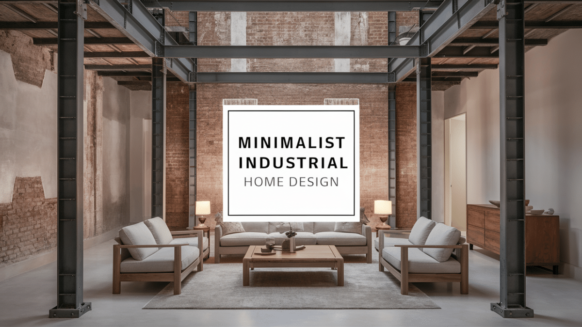Simple and Stylish: Minimalist Industrial Home Design - Opple House