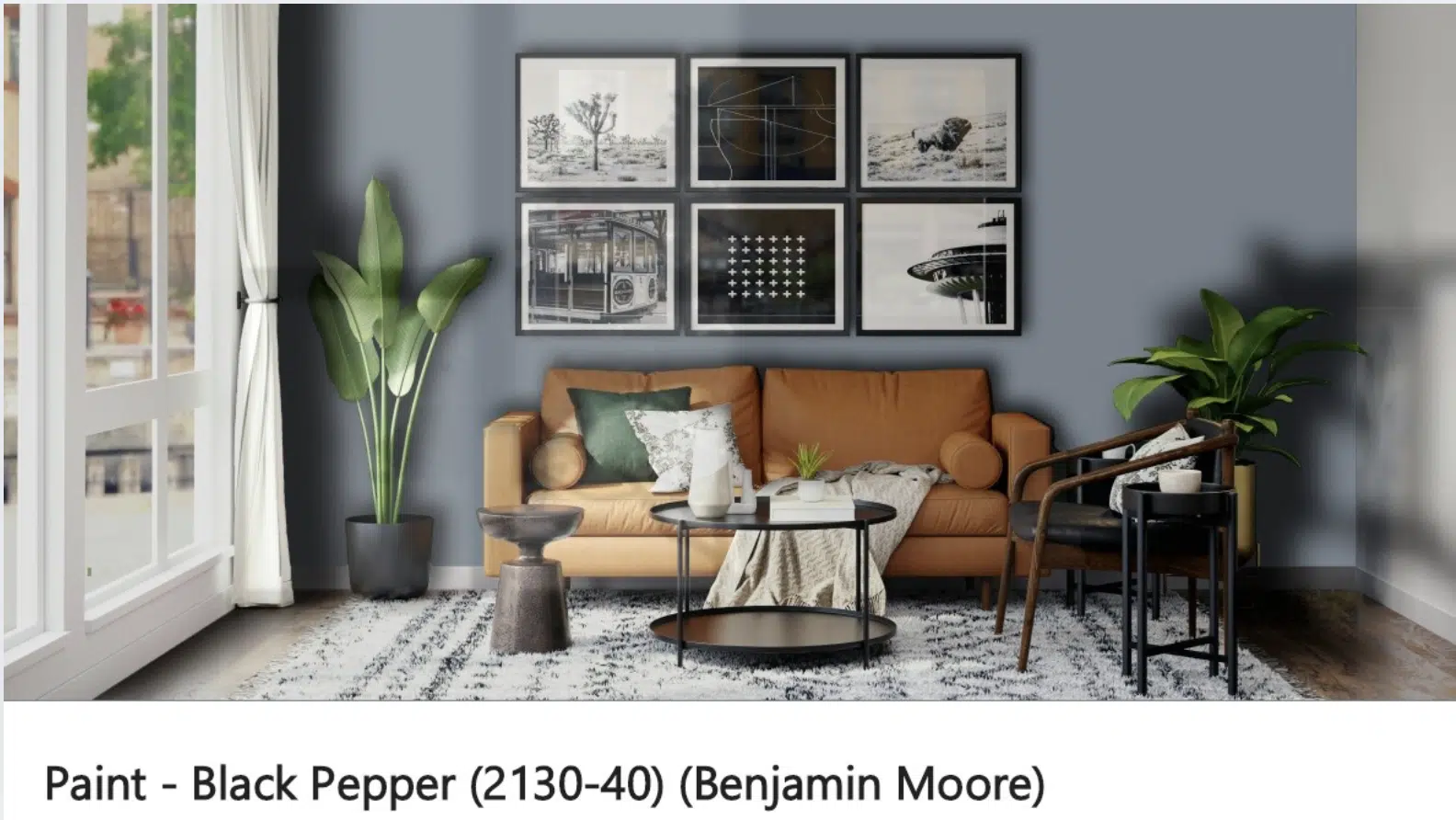Benjamin Moore Black Pepper: A Soft Take on Dark Gray - Opple House