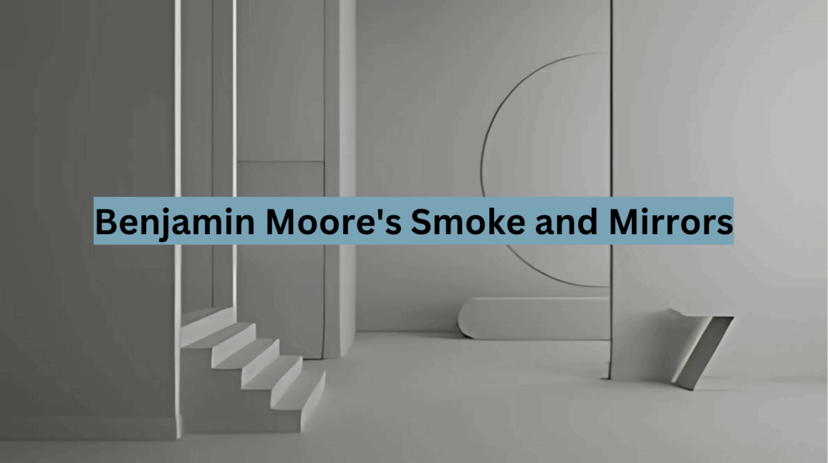 Reviewing Benjamin Moore's Smoke and Mirrors (CSP-105) - Opple House